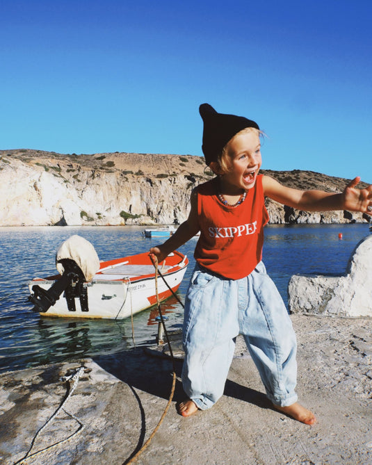 skipper singlet | chilli – ZIGGY ZAZA